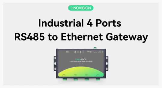 Your Ultimate Solution for RS485 Modbus and Edge Computing: 4 Ports Se | Linovision Global Store