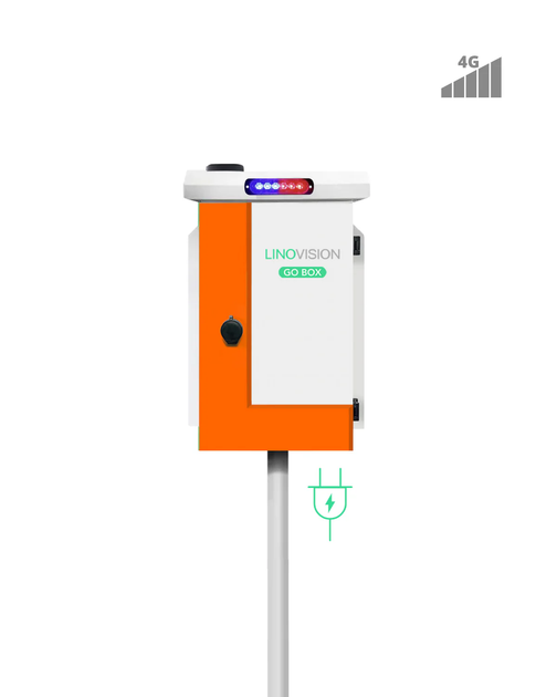 (GO BOX-UPS04W)Outdoor UPS Power System for up to 4 Surveillance Camer ...