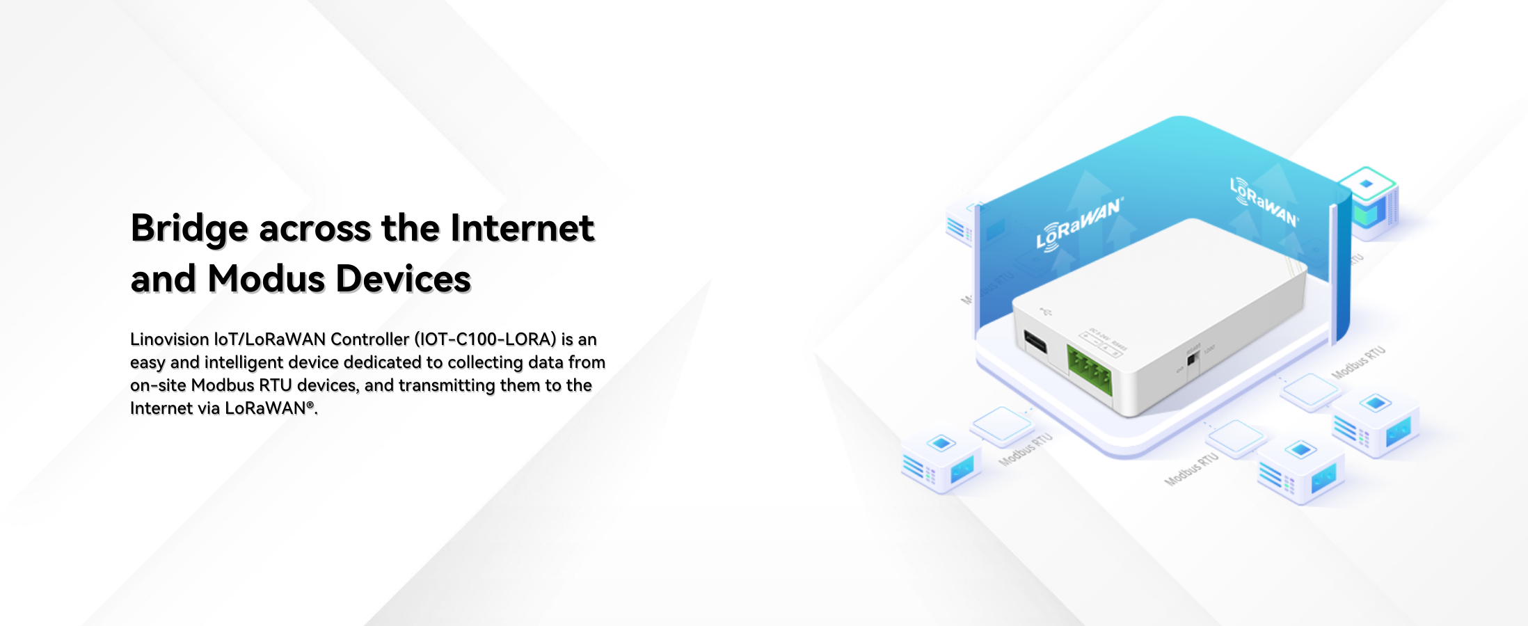 Modbus RS485 to LoRaWAN Converter | Linovision Global Store