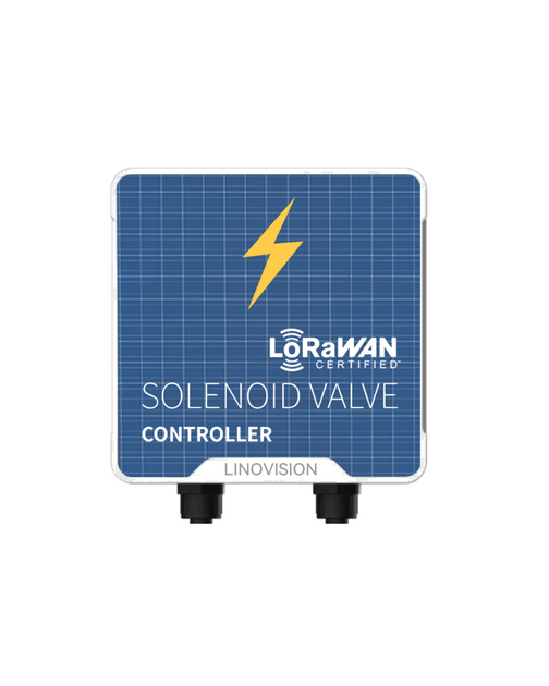 LoRaWAN Solenoid Valve Controller support 2 output and 2 digital input ...