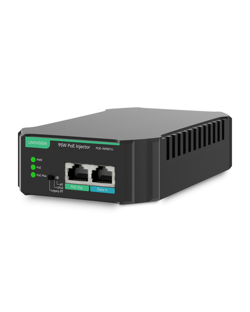 Gigabit 90W 802.3bt PoE Injector, Compatible with standard and Legacy ...