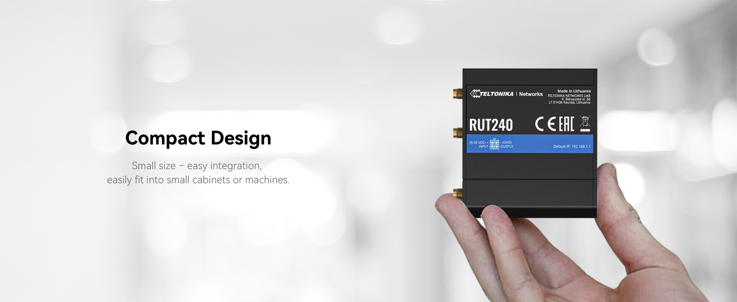 Teltonika RUT240 4G LTE Cellular Router for Mobile Network | Linovision ...