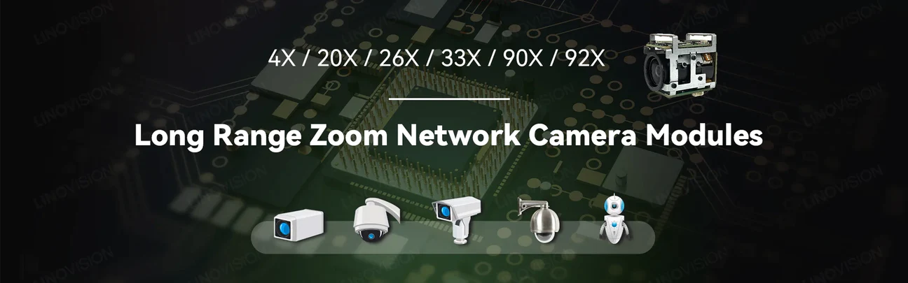 4 Megapixels 30x Optical Ultra Low Illumination Zoom Camera Module ...